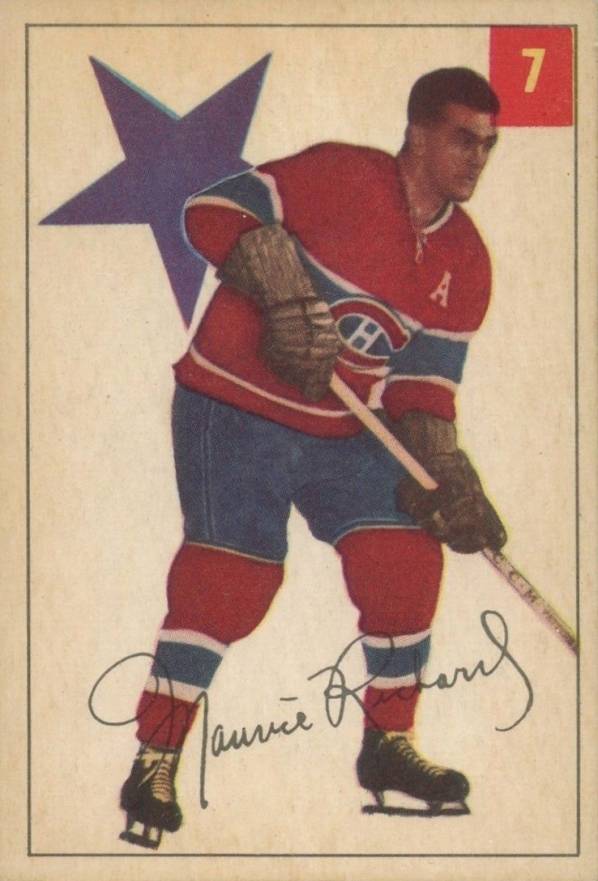 Maurice Richard Hockey Cards | Oakhurst Cards